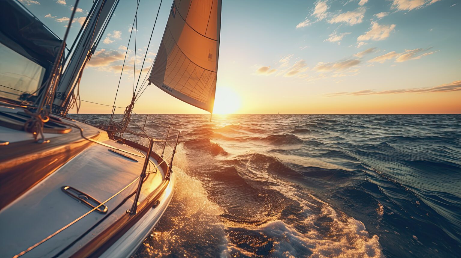 Saling boats on the blue sea – Safe Trac Solutions Ltd